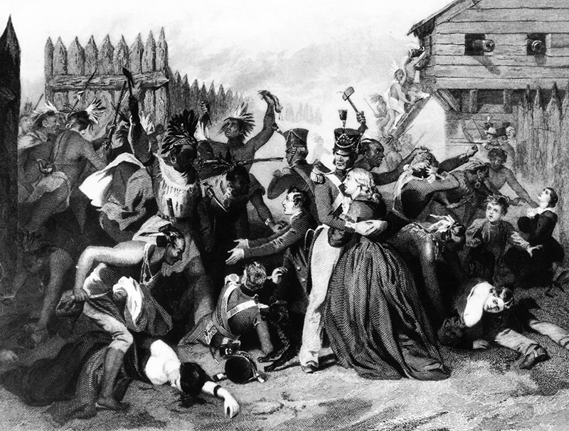 The Creek War (1813-1814), Part Seven, Massacre at Fort Mims – The ...